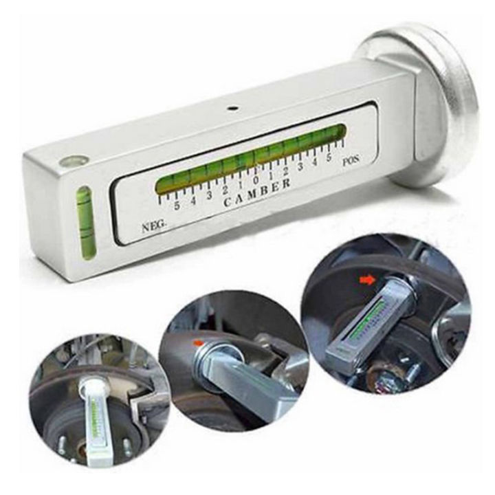 Adjustable Magnetic Camber Castor Strut Wheel Alignment Gauge Tool Four ...
