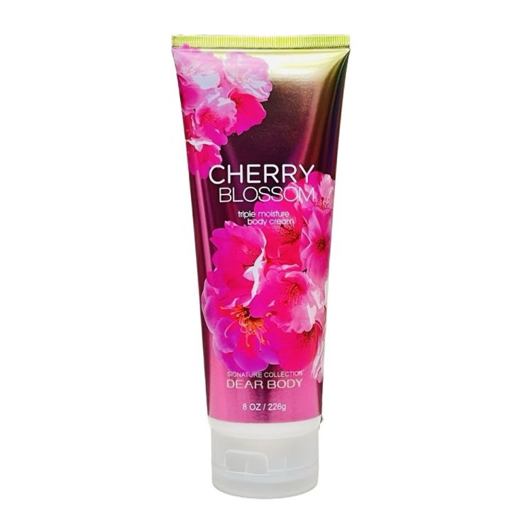 Dear Body Cherry Blossom Body Cream 226gm - Made In UK | Daraz.com.np
