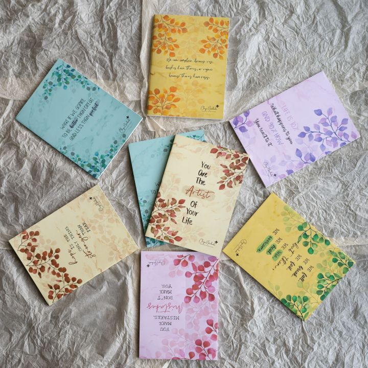 Chiya Notebook Spring Series (Set of 8) | Daraz.com.np