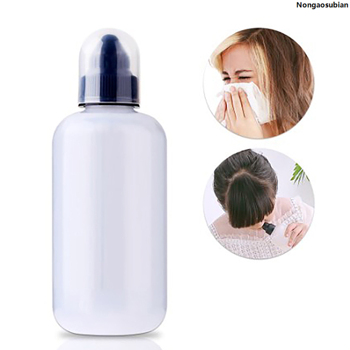 Nongaosubian2025 New Salorie 250ml Wash Nasal Nose Bottle Soft Silicone ...
