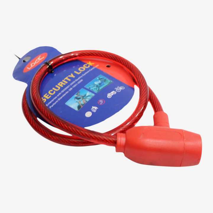Red Cycle Security Lock | Daraz.com.np