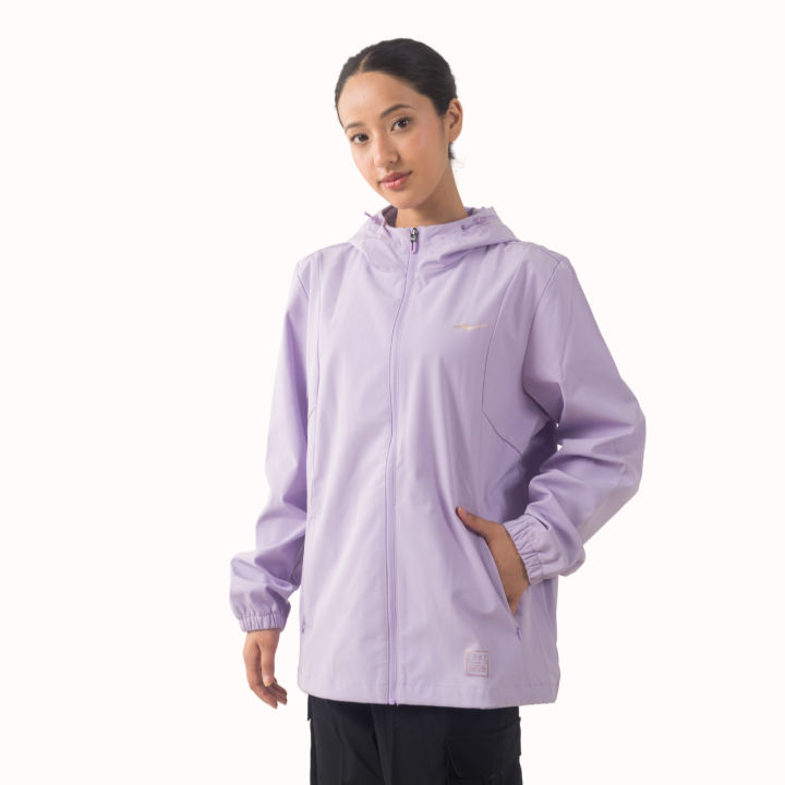 Erke Purple Windbreaker Jacket For Women 12223101299 | Daraz.com.np