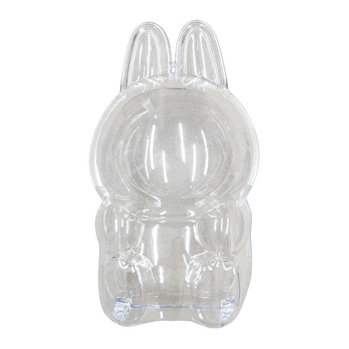 New style For Labubu Monster Toy Transparent Protective Cover Vinyl ...