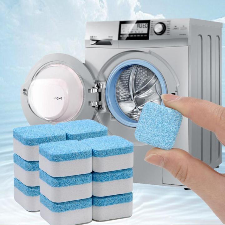 12PCS Washing Machine Cleaner Tablets | Effervescent Deep Cleaning ...