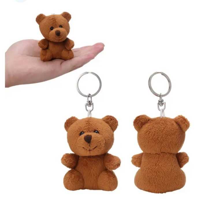 Cute Teddy Brown Key Ring 1 Pcs | Daraz.com.np