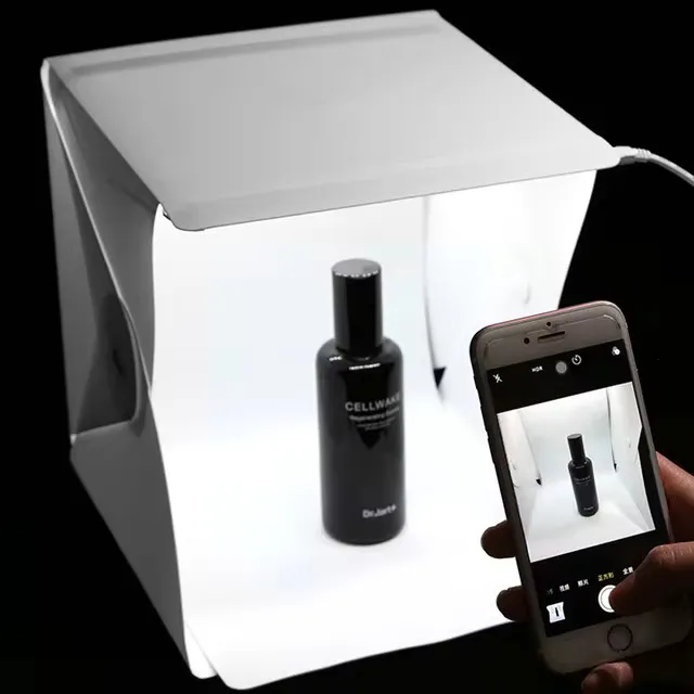 20*20cm Light Tent Mini Folding Studio Diffuse Soft Box Lightbox With ...