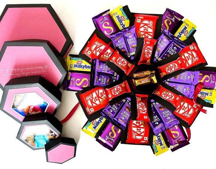 Chocolate Explosion Box - 38 chocolates | Daraz.com.np