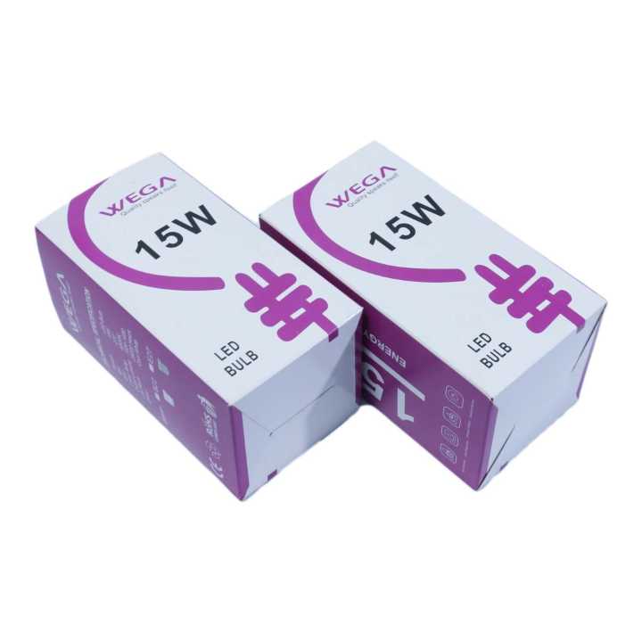 Wega Led Bulb 15W Sets Of 2 | Daraz.com.np