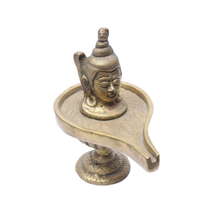 Golden Handmade God Shiva Linga Brass Statue 14cm | Daraz.com.np