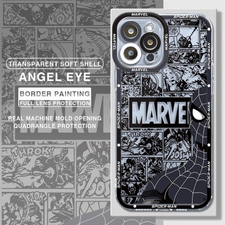 Marvel Spider man Phone Case for Apple iPhone 11 14 15Pro XS 12 Mini XR ...