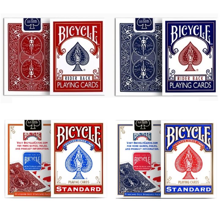 Bizzy Early Learning Bicycle Rider Back Playing Cards Tally-Ho Bee Deck ...