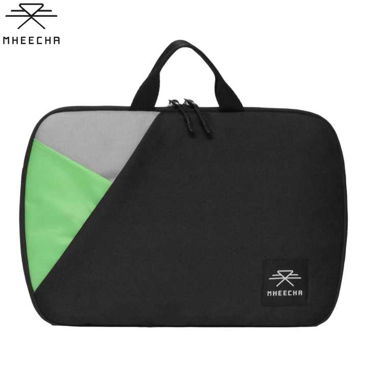 Mheecha Maze Sleeve 13-inch Black/Opal Green laptop Sleeve Bags ...