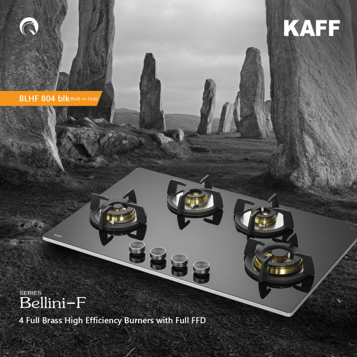 KAFF 4 Burner Built-In-Hobs | Bellini BLHF 804 | 80cm | Auto Electric ...