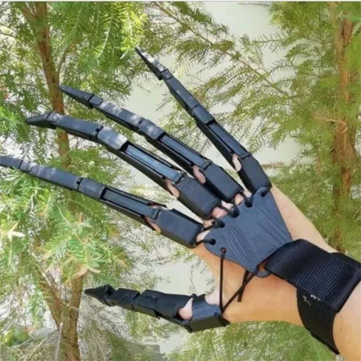 Halloween Articulated Fingers Scarry Fingers Skeleton Hands Realistic ...