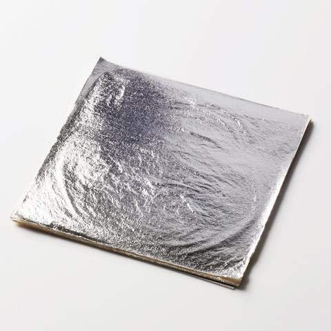 Edible Chandi Vark / Silver Leaf/ Leaves Sheet / German Finest Silver ...