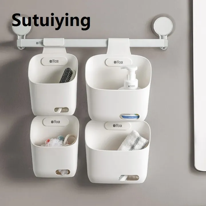 Sutuiying Creative Tandem Hanging Basket Wall Mounted Bathroom Kitchen ...