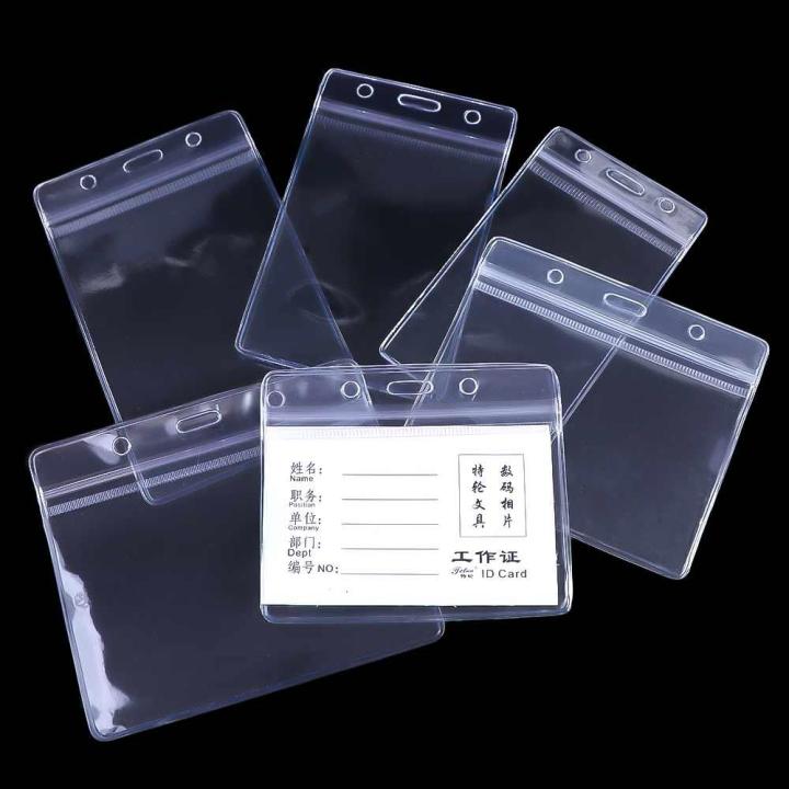 Retractable PVC Blocking Sleeve Name Card Exhibition Nurse Doctor ID ...