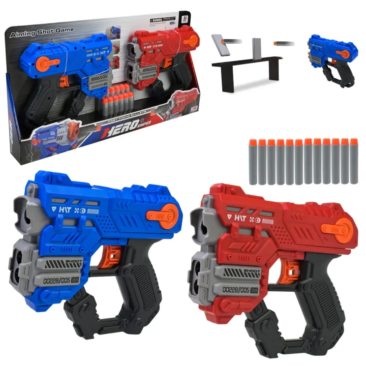 2-Player "Hero Sniper" Dart Blaster Set - An Action-Packed Aiming Gun ...