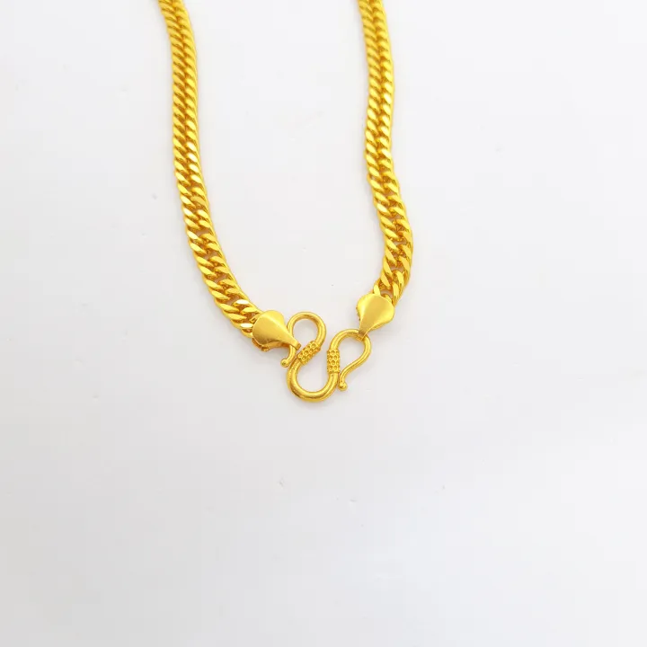 Gold Design 18 Inches Heavy Weight Panchadhatu Chain For Men | Daraz.com.np