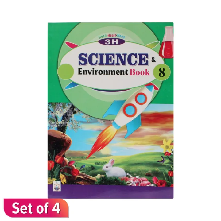 EMC 3H Science & Environment Book Grade 8 Set Of 4 | Daraz.com.np