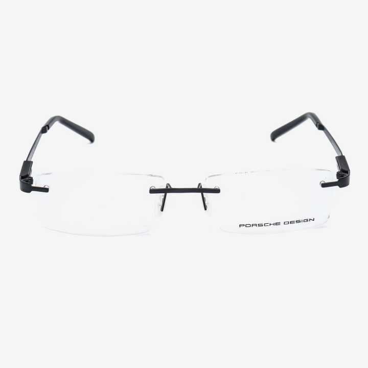 Black Frameless Eyewear Spectacles With Box For Unisex | Daraz.com.np