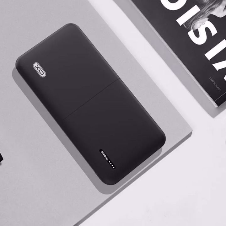 XO PB77 26000mAh Dual USB PowerBank Black | Daraz.com.np