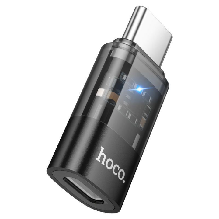 HOCO UA36C USB C to USB A Adapter OTG Converter - 3A Fast Charging & Data Sync Connector for ...