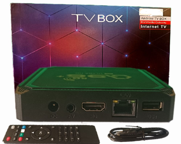 4K Smart Tv Box Android Media Player Wifi / Lan / Hdmi / Dlna - 1GB RAM ...