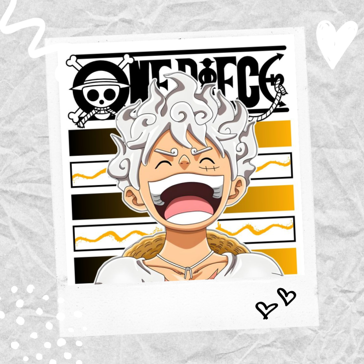 Luffy Gear 5 Joyboy | Polaroids for Phone Case , Wall Decor | Mini ...