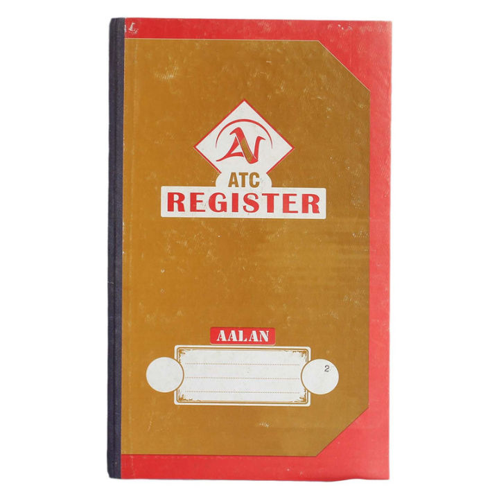 ATC Orange/Red Design Register No 4 | Daraz.com.np