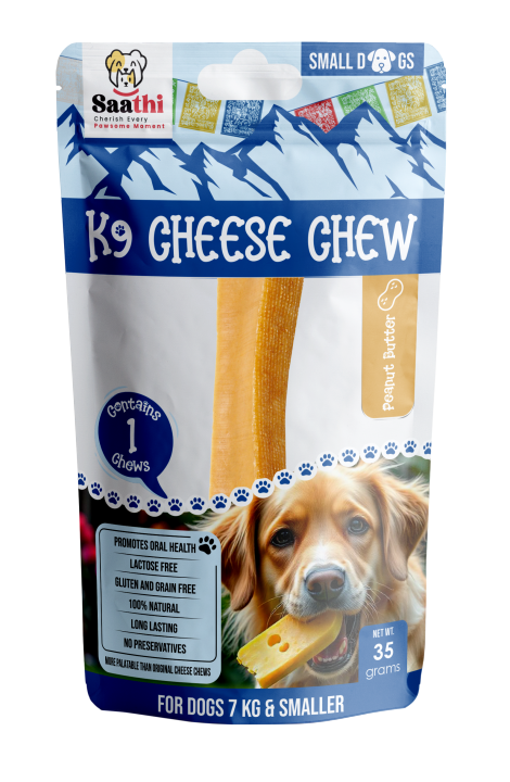 Saathi Dog Chew Canine K9 Cheese - Peanut Butter | Daraz.com.np