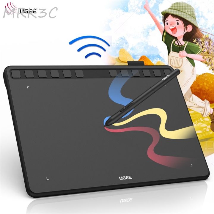MRK3C UGEE S1060W Wireless Digital Pen Tablets Graphic Drawing Tablet ...