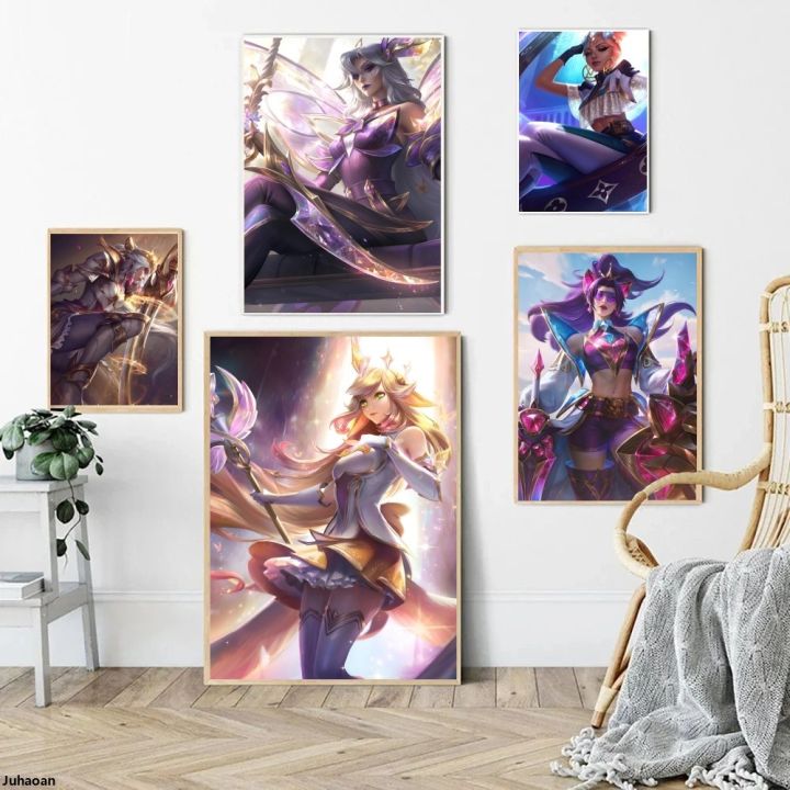 ] Decoration Art Wall Gathering Haoan 1pc Popular Game Characters ...