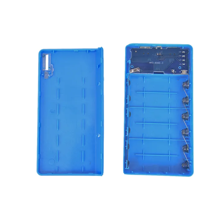 Power Bank Shell Case 2A 6x18650 Charger DIY Box Kit Battery Board No ...