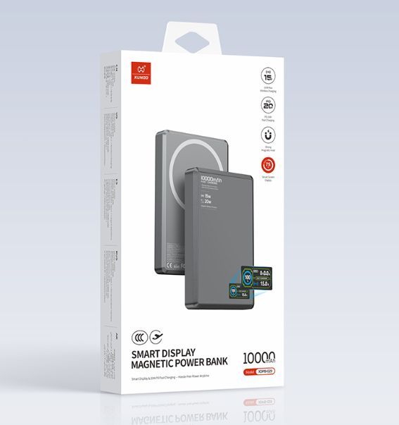 Smart Display Magnetic Power Bank 10000mah | Daraz.com.np
