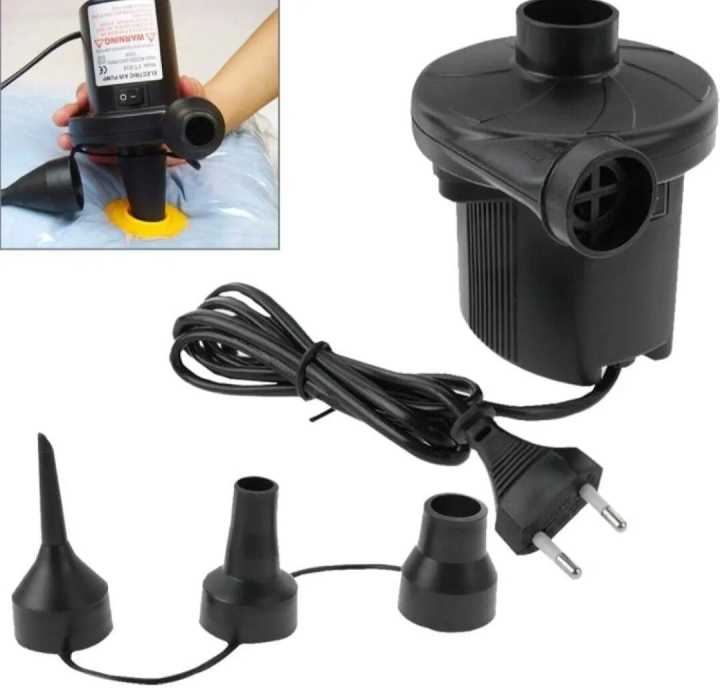 Electric Air Pump,Quickly Inflates & Desflates All Large Volume ...