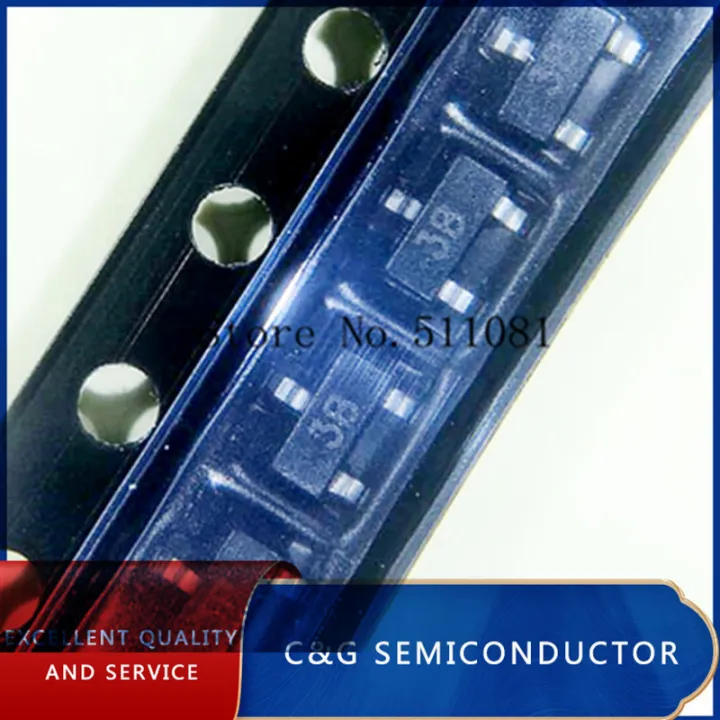 100pcs BC856B BC856 Marking 3B 0.1A 65V SOT-23 PNP Transistor | Daraz.com.np