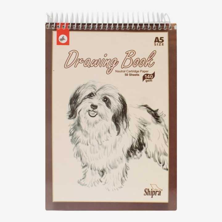 Cream Shipra A5 Drawing Book 50 Sheets | Daraz.com.np