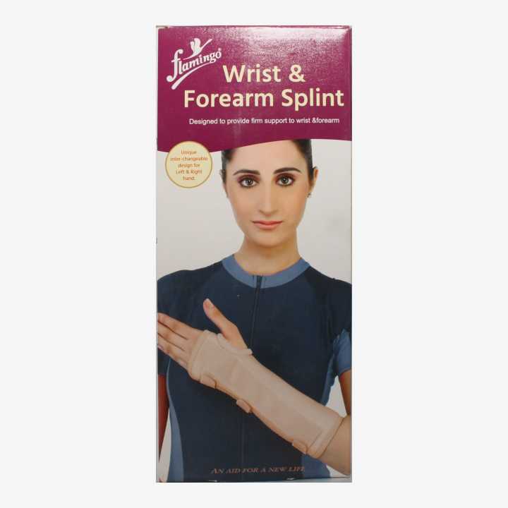 Wrist & Forearm Splint, Designed To Provide Firm Support To Wrist ...