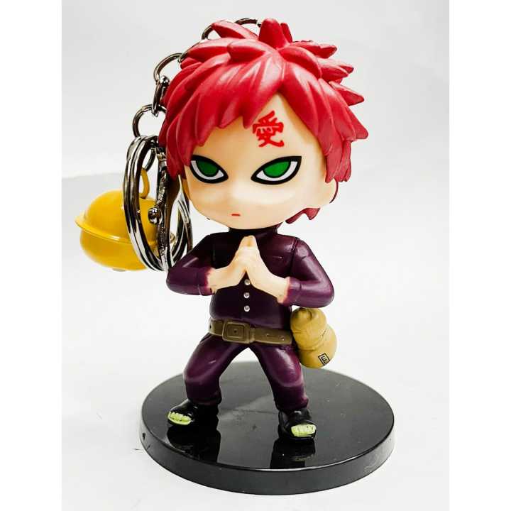 Premium Quality Naruto Anime Gaara 2 in 1 (Keychain or Stand) Action ...