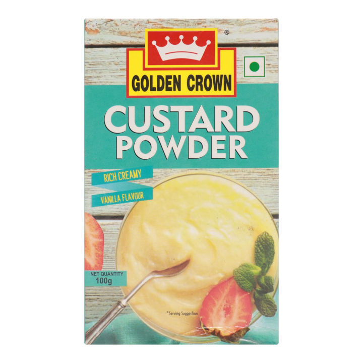 Golden Crown Custard Powder 100Gm | Daraz.com.np