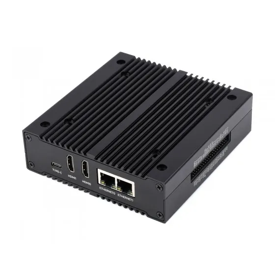 Waveshare NAS Multi-functional Mini-Computer Designed for Raspberry Pi Compute Module 4 (NOT ...