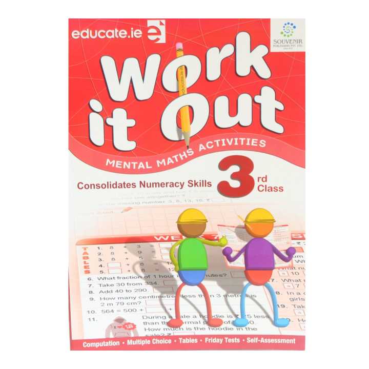 Mental Maths Activity Books Work It Out - 3 | Daraz.com.np