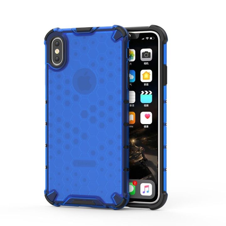 lthmy for iPhone XS Max cover Shockproof Transparent Hard Case Full ...