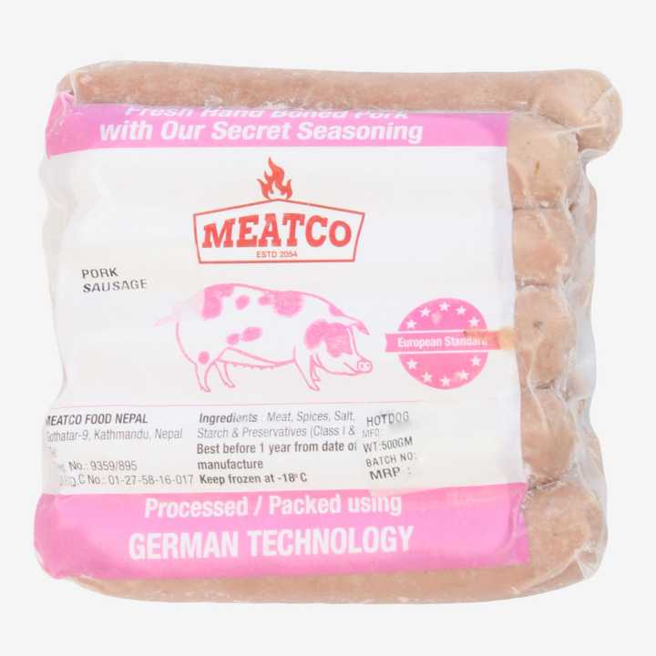 Meatco Frozen Fresh Hand Boned Pork Sausage 500 gm | Daraz.com.np