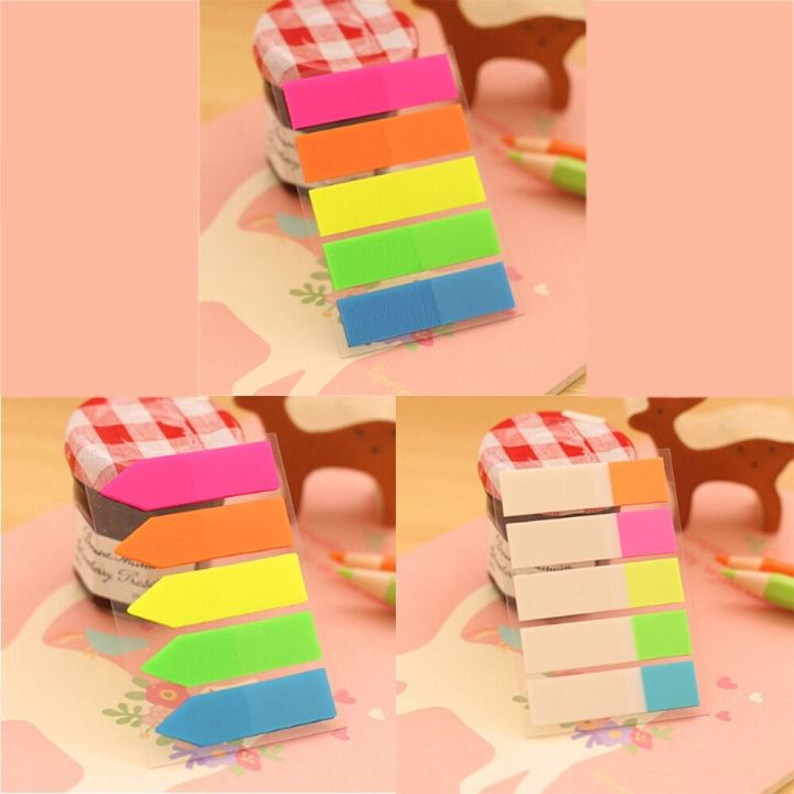 Arrow Flag Tabs Pet Sticky Notes Page Sepradores Adhesivos Sticky Notes ...