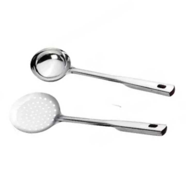 Stainless Steel Skimmer, Ladle With PP Handle | Daraz.com.np