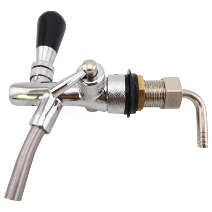 Adjustable Draft Faucet With Flow Controller For Keg Tap Dispenser ...