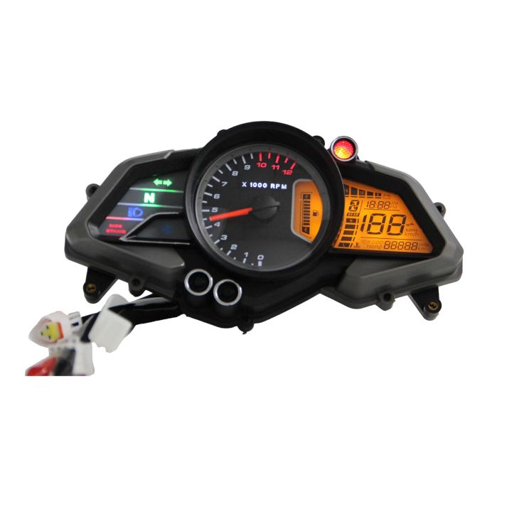 XHHDQES For 200NS Tachometer Digital Odometer Motorcycle Speedometer ...