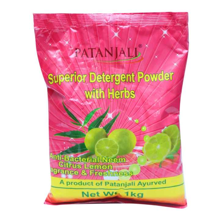 Patanjali Detergent Powder ( 1Kg/3pcs) | Daraz.com.np